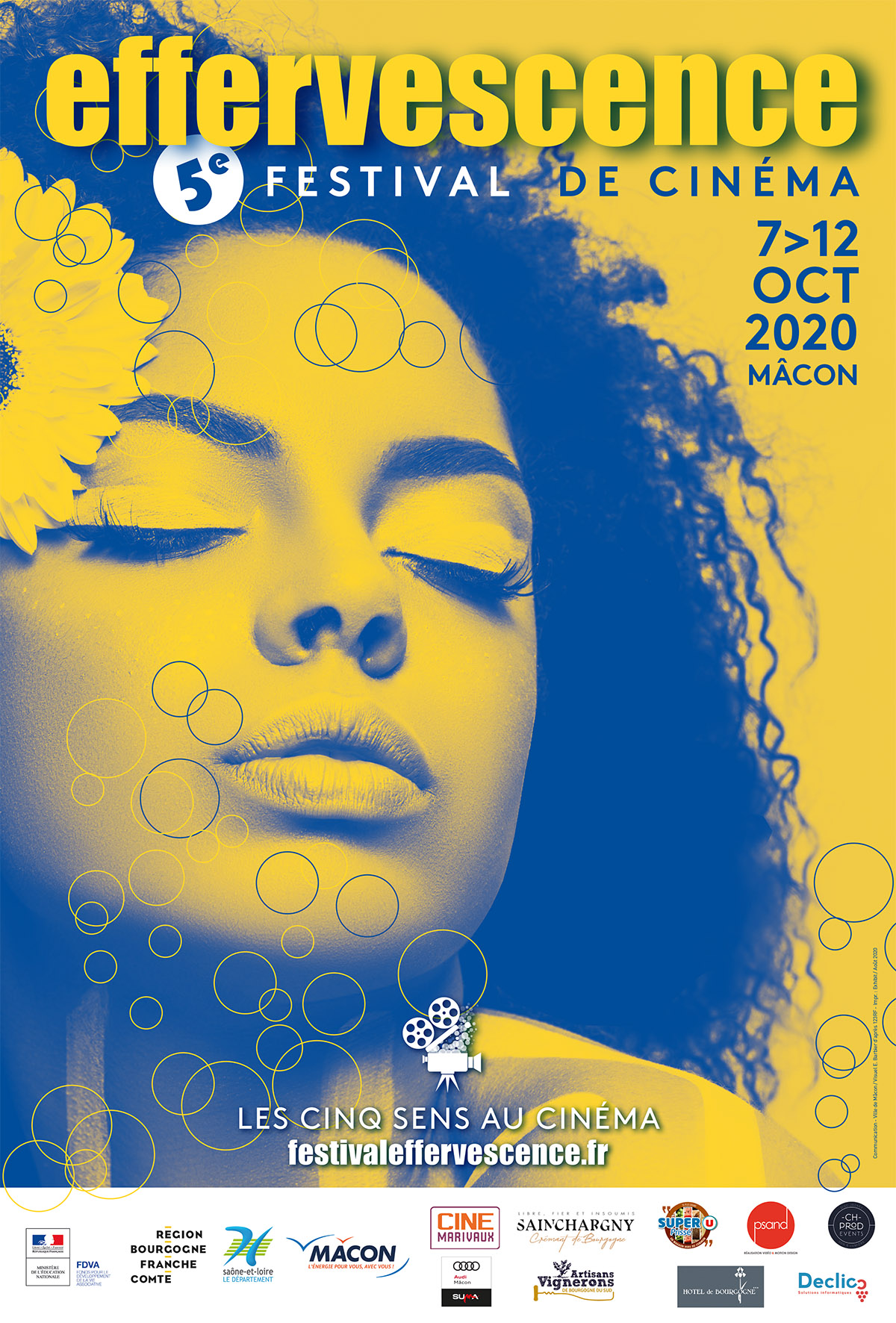 2020 – Affiche et présentation de la 5ème édition – Festival Effervescence